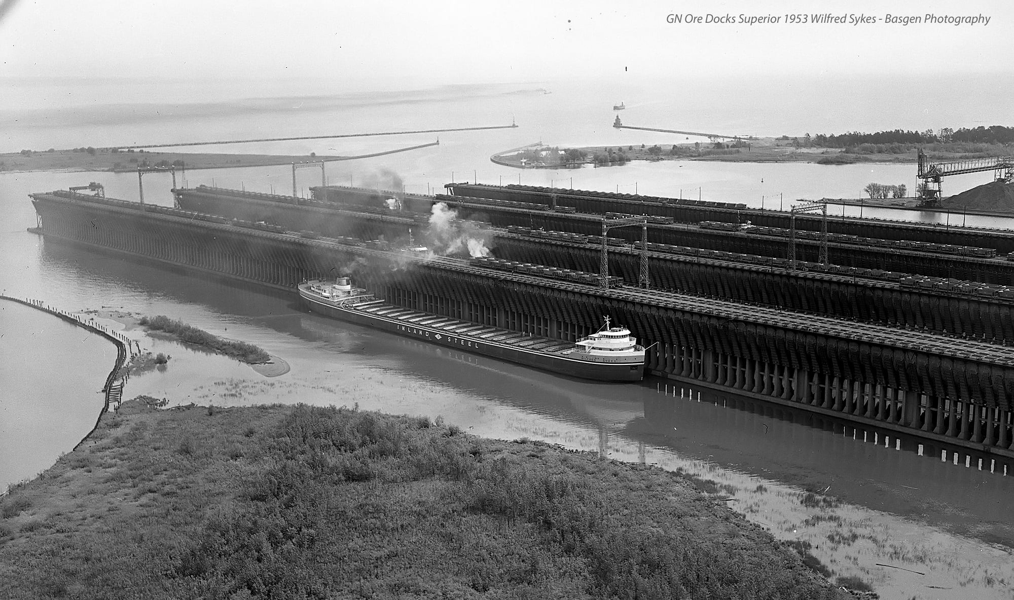 Towns and Nature: Superior, WI: (Allouez) Aban/GN + Aban/NP + BNSF Ore ...