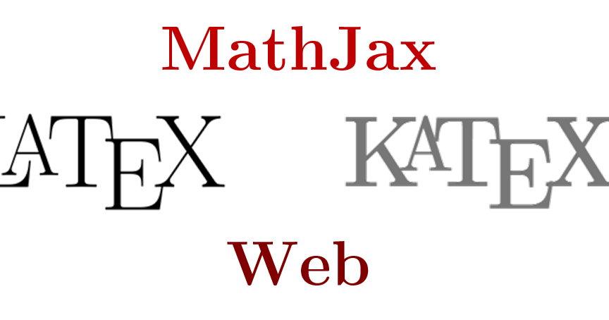 Ecuaciones Matematicas LaTeX con Mathjax y KaTeX en Paginas Web o Blogs ...