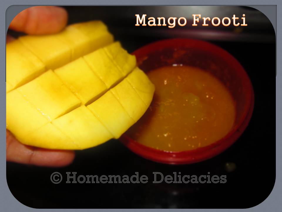 Homemade Delicacies: Mango Frooti Fresh Juice