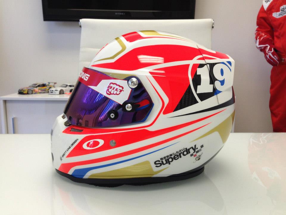 Racing Helmets Garage: Stilo ST4 F N Carbon H.Idelson 2013 by Brett King Design