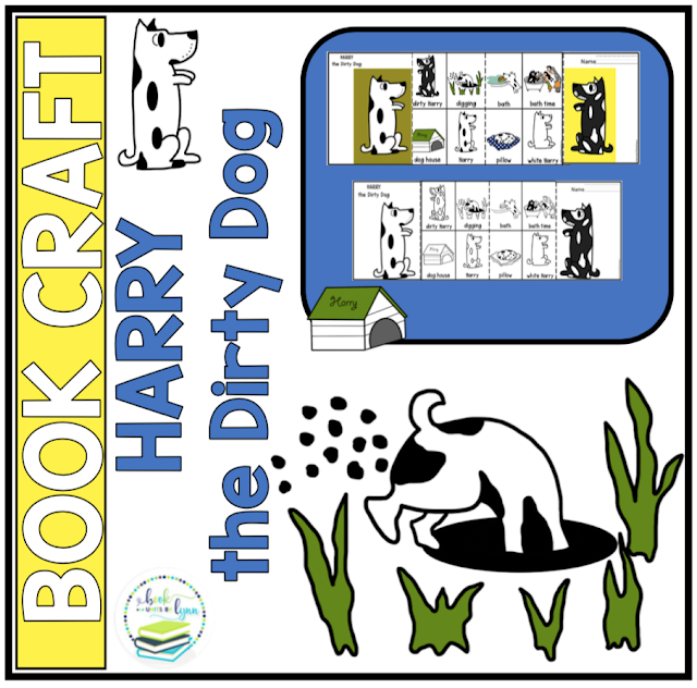 HARRY THE DIRTY DOG BOOK CRAFT ~ Book Units by Lynn