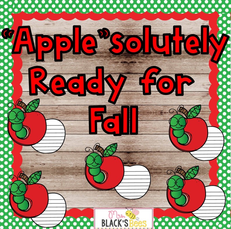 Back to School Bulletin Board and Crafts | Mrs. Black's Bees