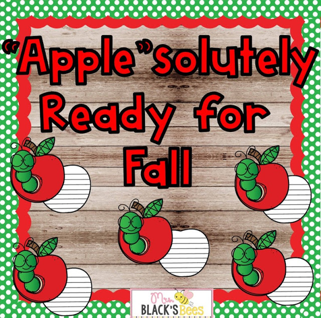 Back to School Bulletin Board and Crafts | Mrs. Black's Bees