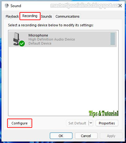 Memperbaiki Microphone Internal yang Hilang di Windows 10/11 ...