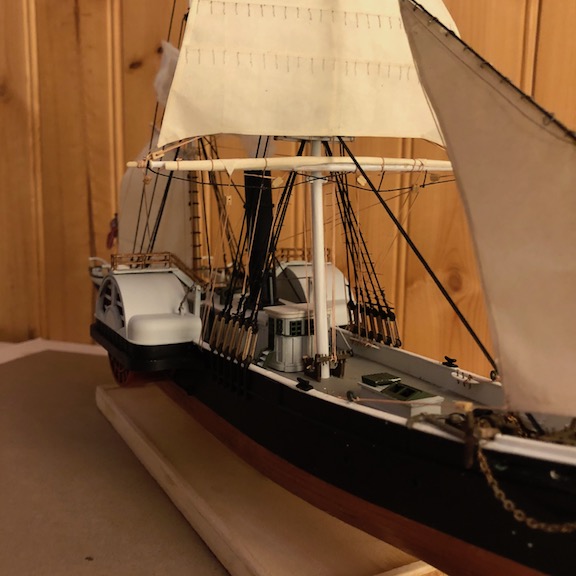 Rick Bethell's Blog: Side-wheel Paddle Steamship