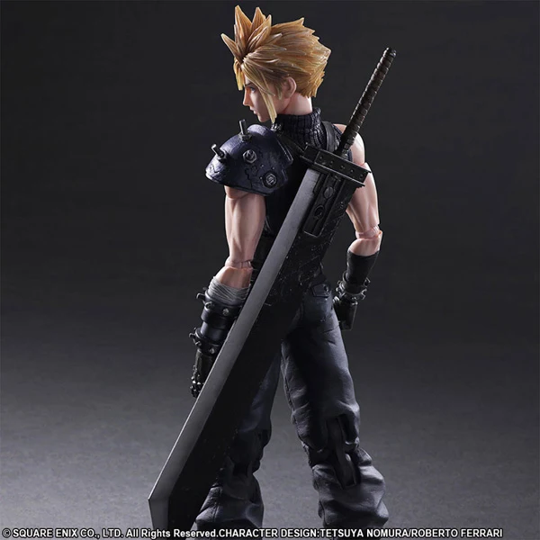 Final Fantasy VII Remake - Cloud Strife & Barret Wallace - Play Arts ...