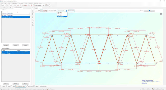 Engissol 2D Frame Analysis Dynamic Edition 4.9