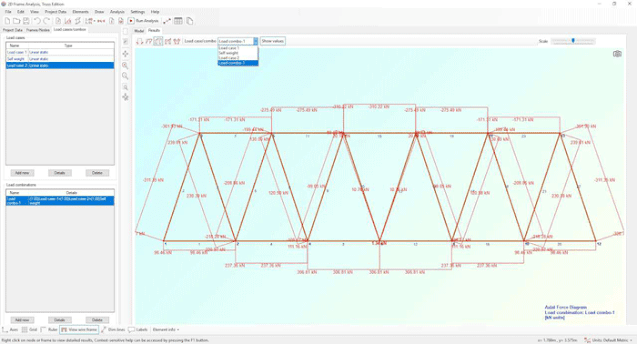 Engissol 2D Frame Analysis Dynamic Edition 4.9