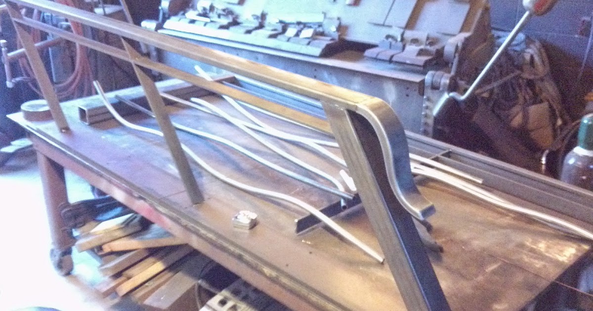 HEAVY METAL WORKS: WAVY HAND RAILING