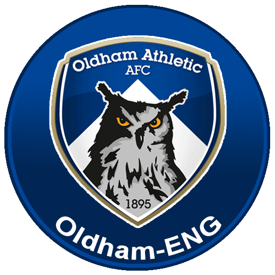Escudos de Futebol de Botão LH: Oldham Athletic