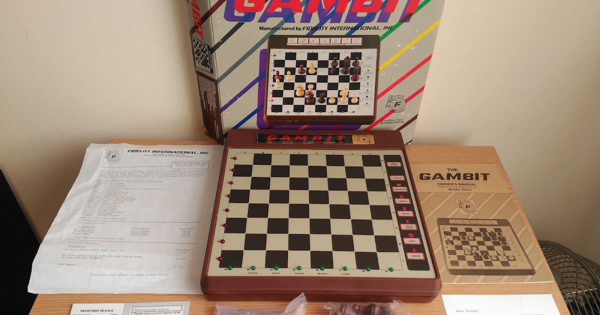 Retro Ordenadores Orty: Fidelity Gambit Voice (modelo 6095) (1987)
