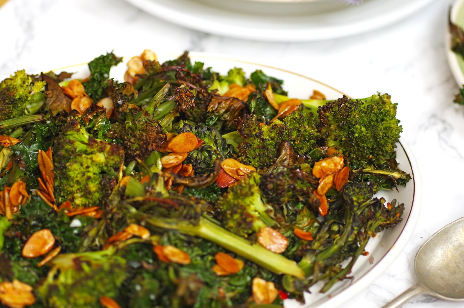 Ultimate Charred Garlic Greens |Euphoric Vegan