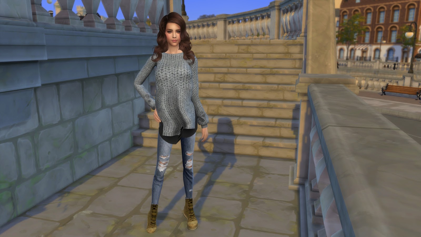 Sims 4 CAS: Jessica Alba - Imagination Sims 4 CAS