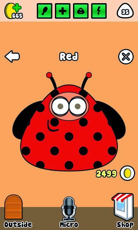 Trucos Pou: Los outfits de Ladybug y Butterfly llegan a Pou.