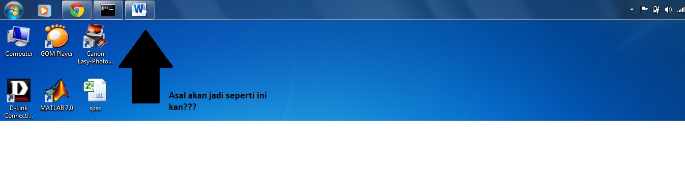 Cik Wann Menulis..: PC Tutorial 4.. Center Your Taskbar Icons In Windows 7 Cik Wann Menulis..: PC Tutorial 4.. Center Your Taskbar Icons In Windows 7