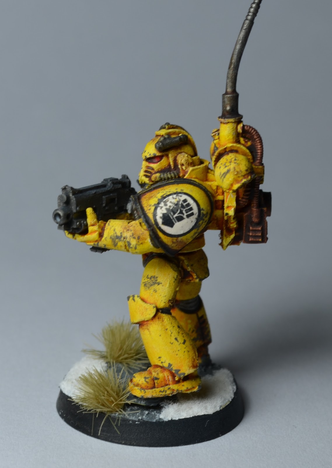 The Sons of Dorn: Mark IV Sergeant and Vox Astartes