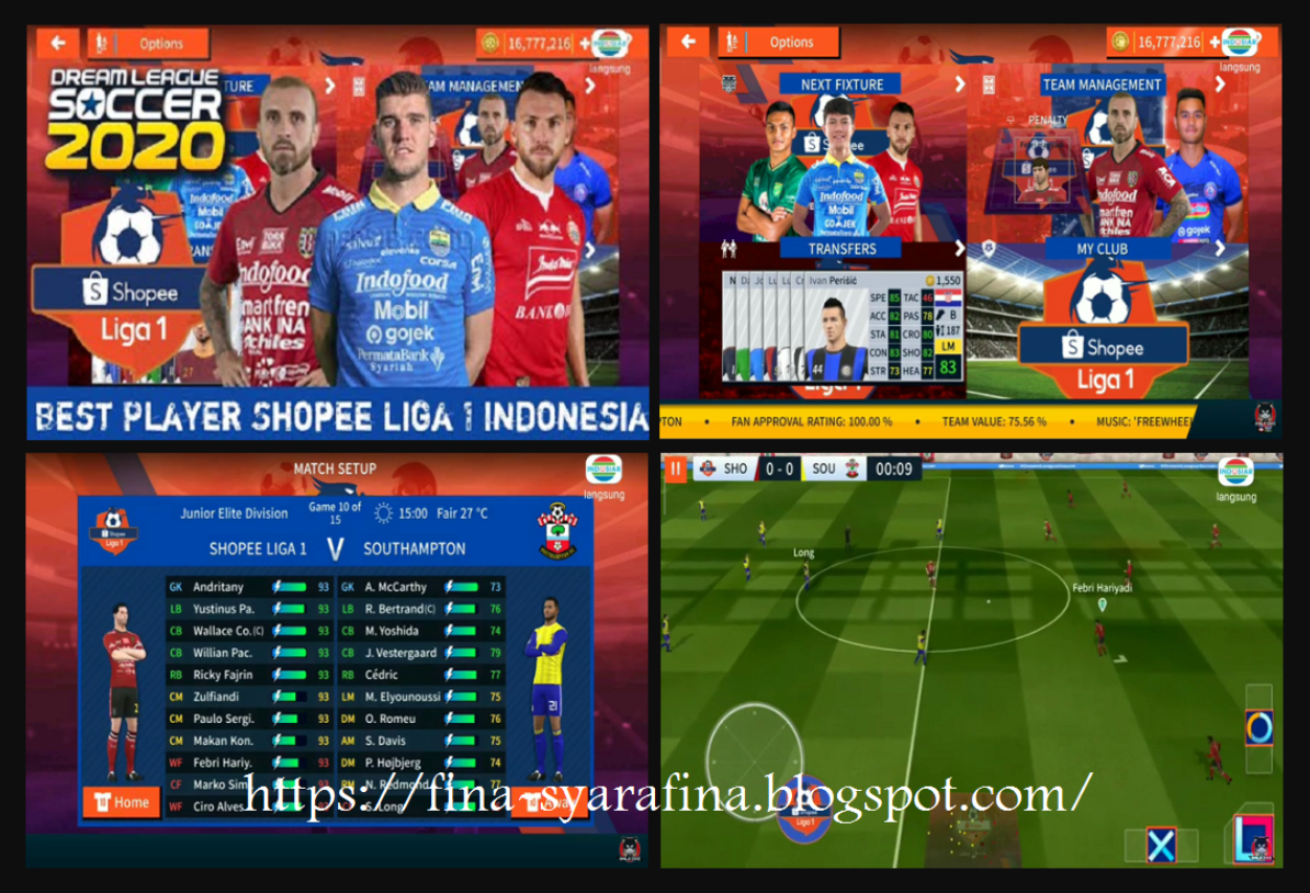 Download Dream League Soccer 2020 Mod Apk Liga Indonesia Offline - Gilagame