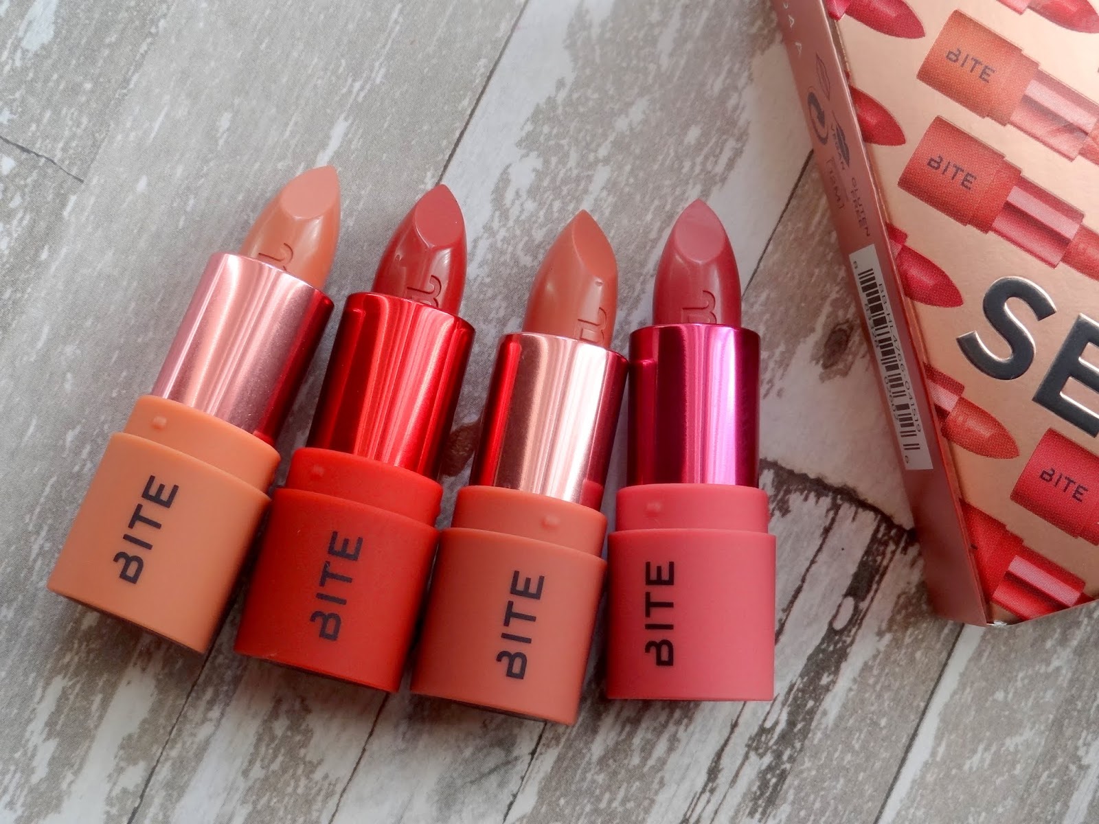 Makeup, Beauty and More: Bite Beauty Amuse Bouche Supercharged Lipstick Set