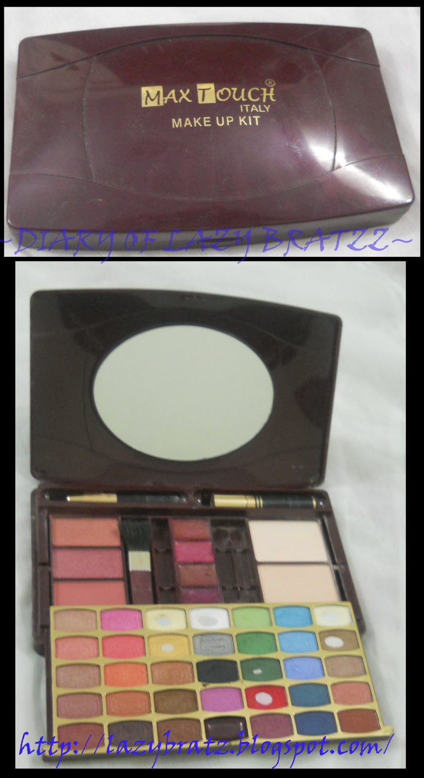 Diary Of Lazy Bratzz: Tutorial:Eye Makeup Using Maxtouch Eye Shadow