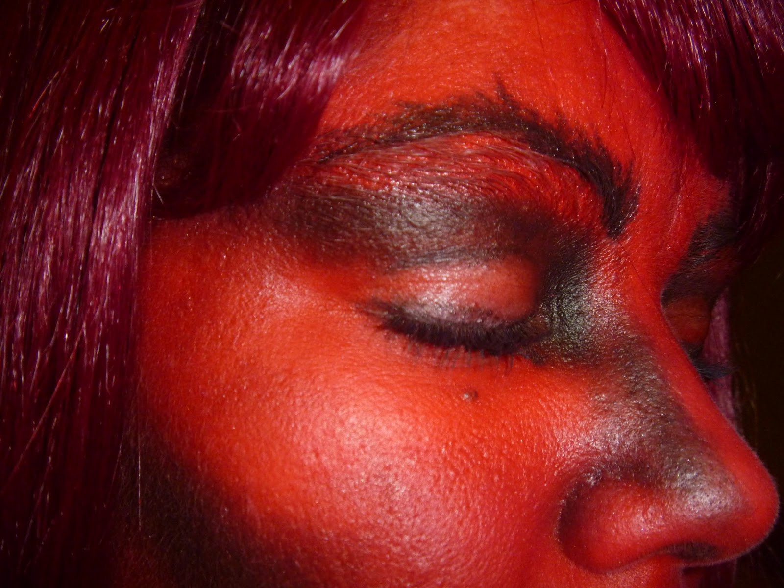 Makeup=Art: Halloween: Devilish Demon-ette.