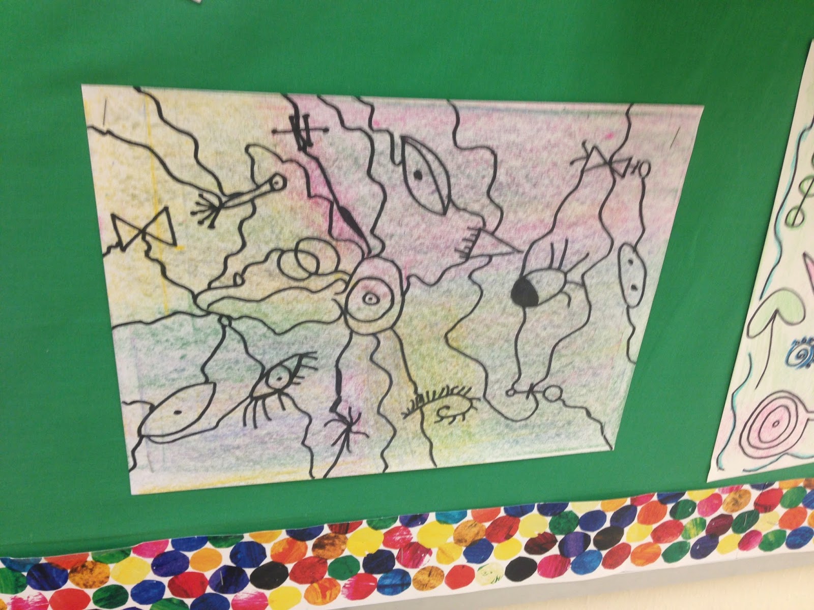 Bishop's Blackboard: An Elementary Education Blog: Joan Miro Inspired ...