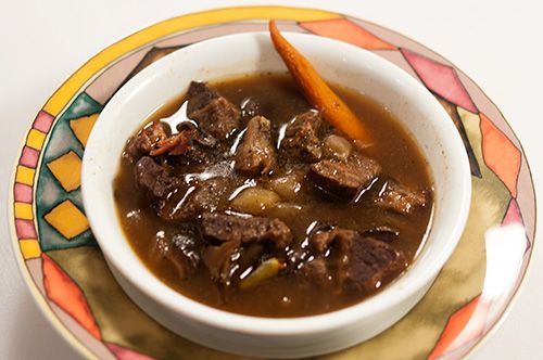 Things wot I Made Then Ate: Beef Beaujolais breakfast