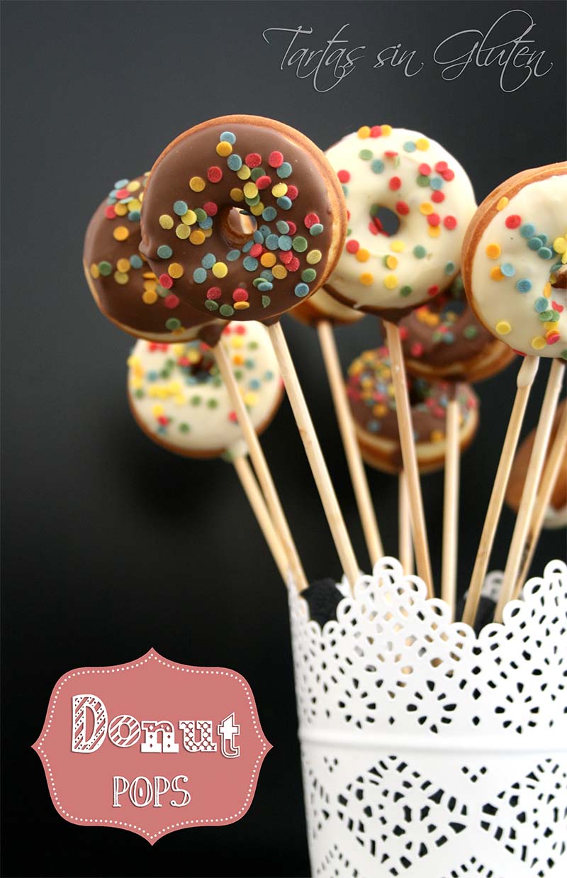 Tartas sin Gluten .....365 dias sin gluten: Donut Pops