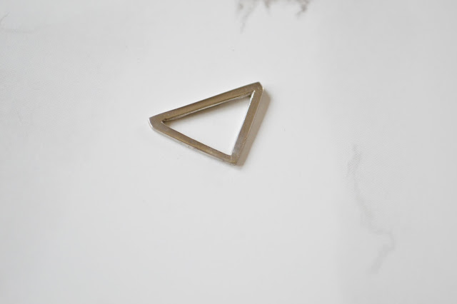 DIY Jewellery // Simple Silver Triangle Necklace // Metal Clay | The ...