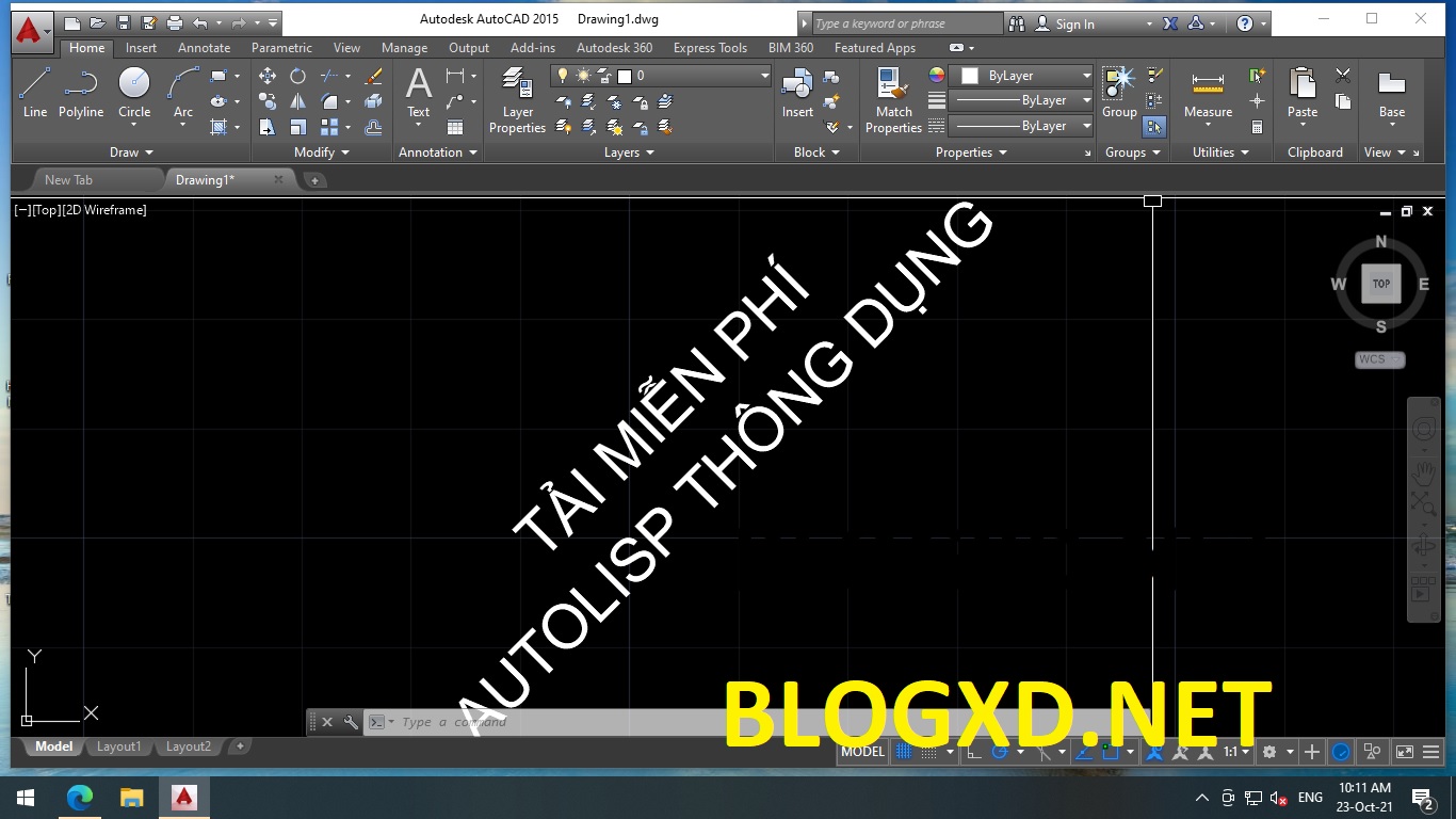 Tổng hợp các đoạn Autolisp cho AutoCAD