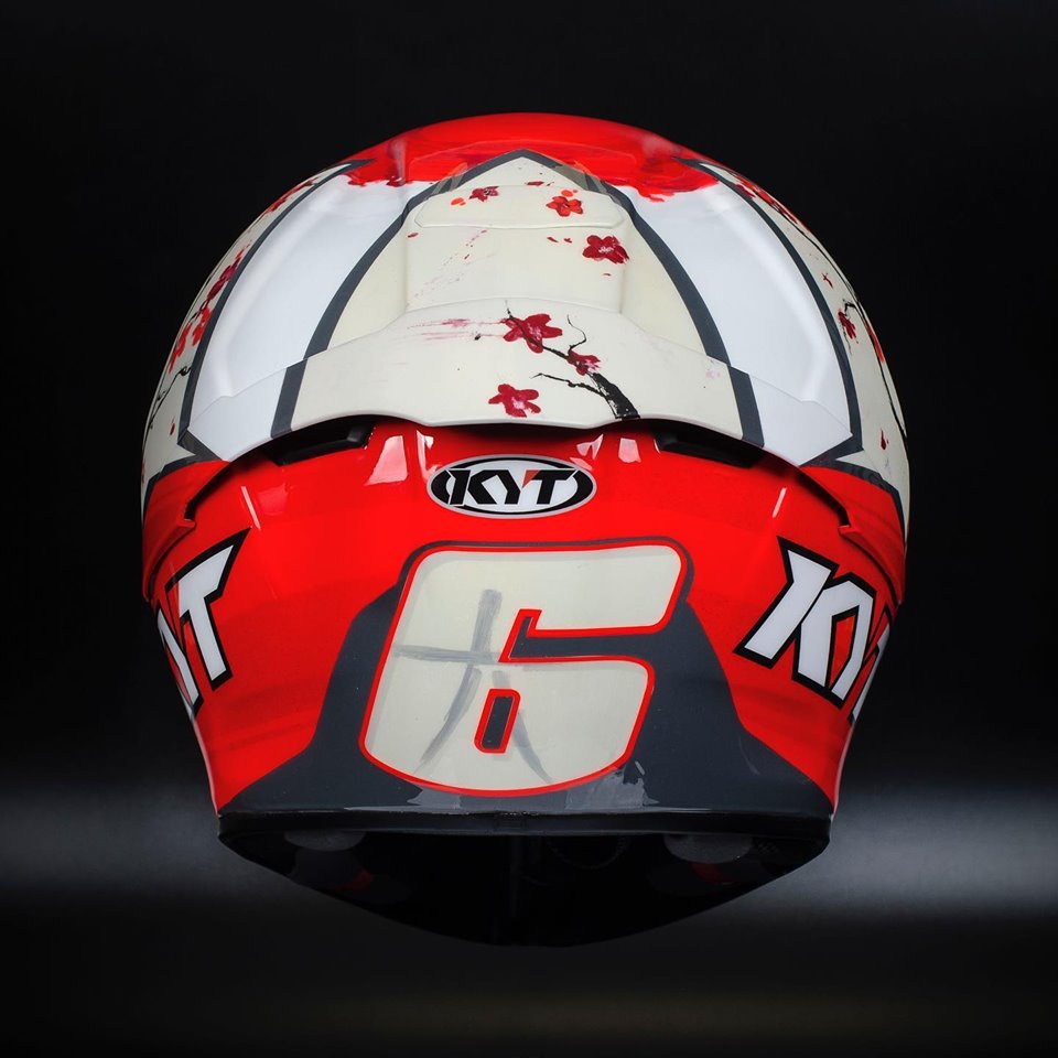 Racing Helmets Garage: KYT X.Fores 8 Hours Suzuka 2019 by Dave Designs