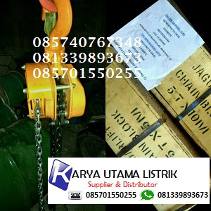 Jual Yale Chain Block 360 1 TON Rantai 3 Meter di Bandung - Karya Utama ...
