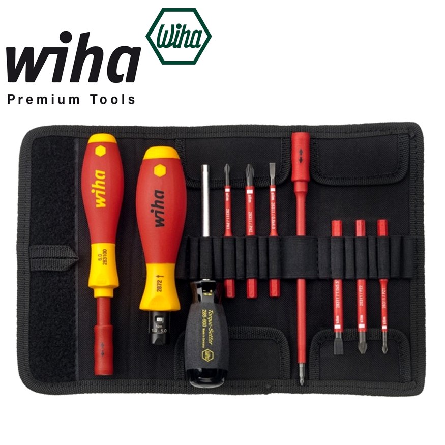 Wiha VDE Torque Screwdriver Set 10 Piece