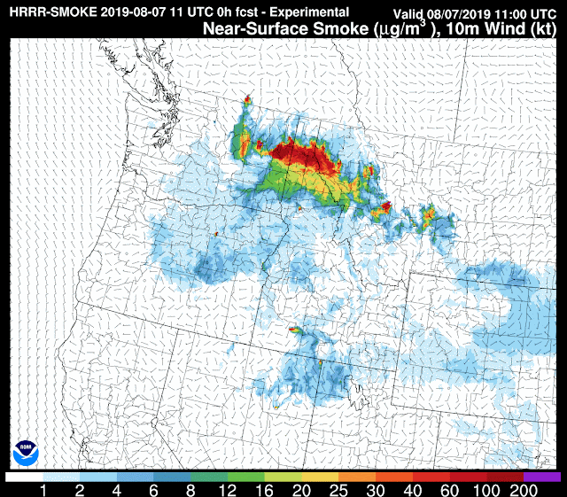 Idaho Smoke Information: 2019