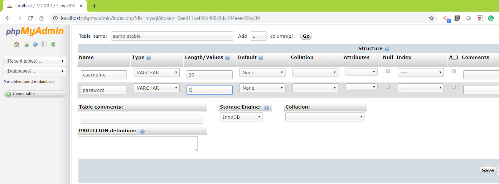 INTRODUCTION TO DATABASE USING PHPMYADMIN