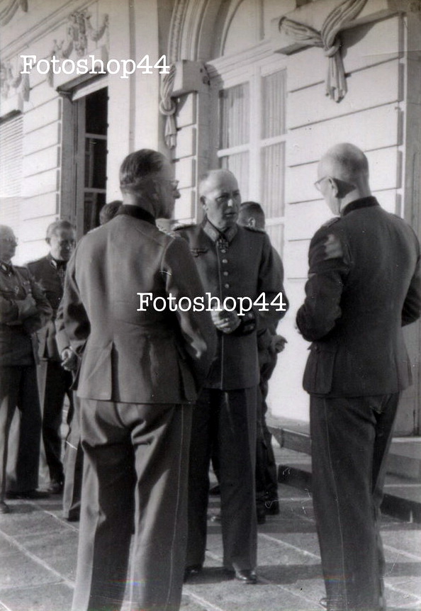 NAZI JERMAN: Foto Paul Hausser, Komandan Das Reich