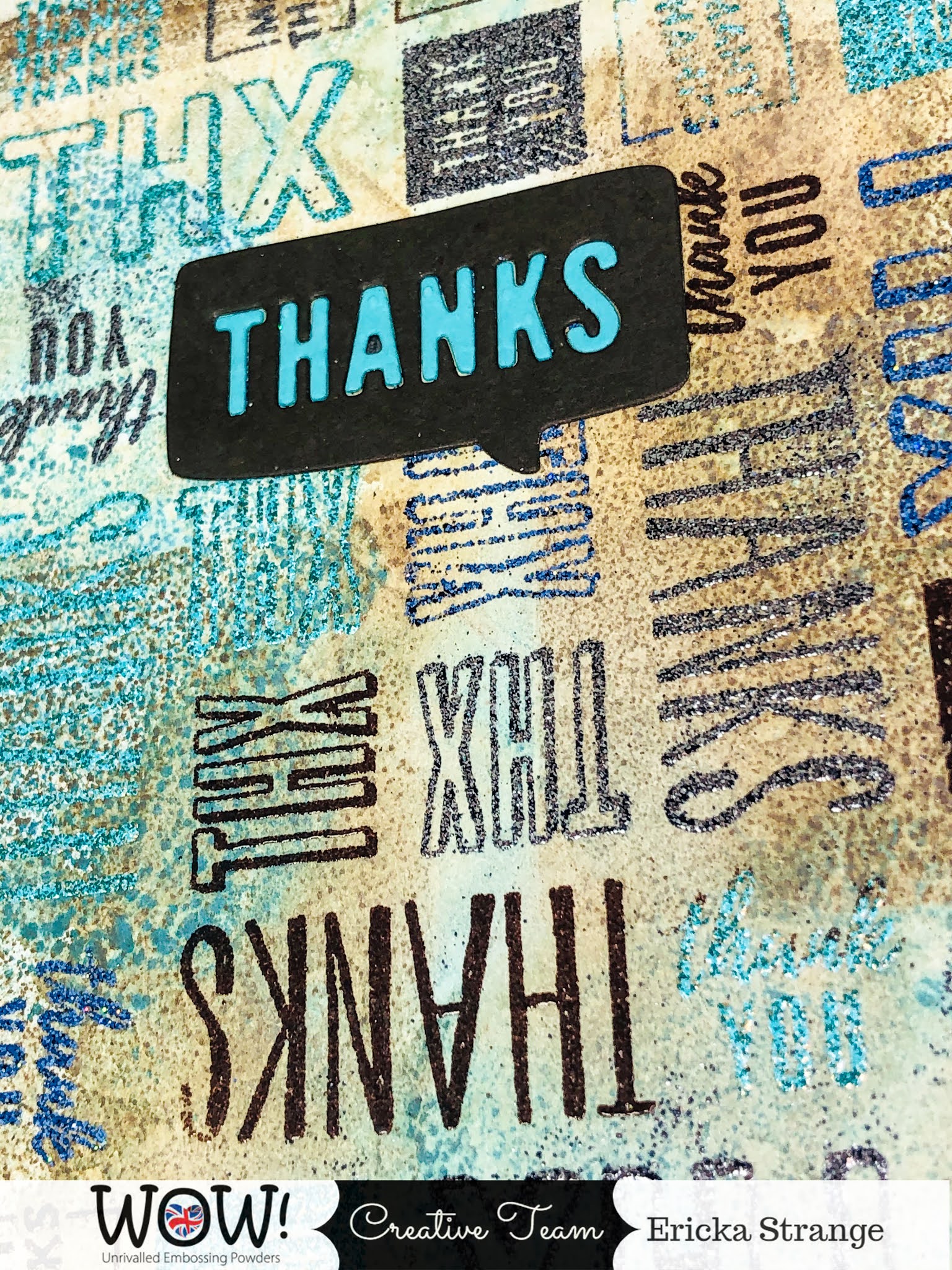 Masculine Thank You Card