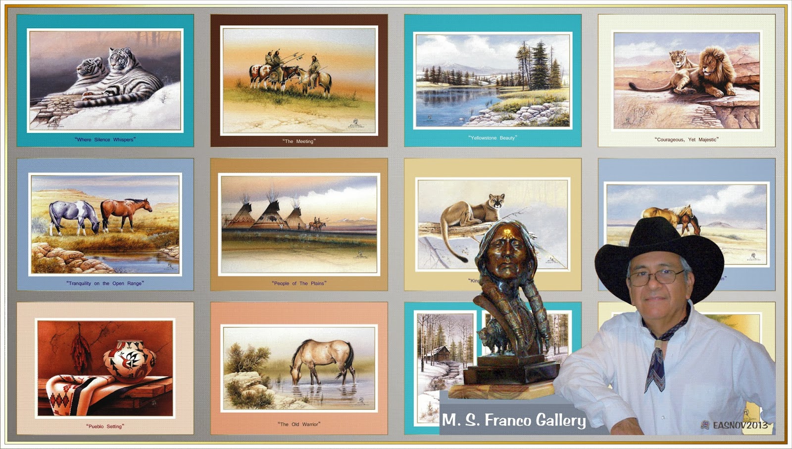 THE ART OF M. S. FRANCO