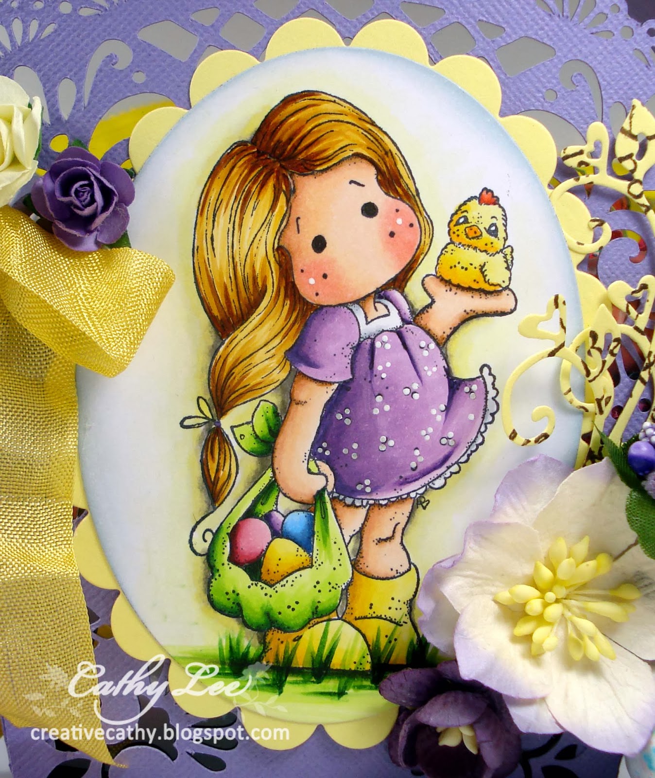 Cathy's Creative Place: Easter-Spring Blog Hop at Magnolia-licious