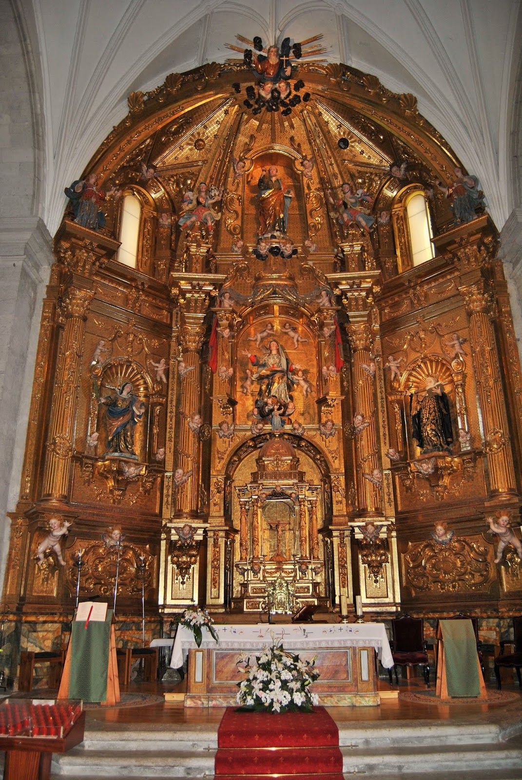 Arte en Valladolid: EL RETABLO BARROCO EN VALLADOLID ENTRE 1650-1750