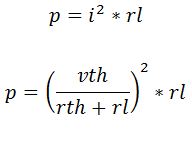 Maximum Power Theorem
