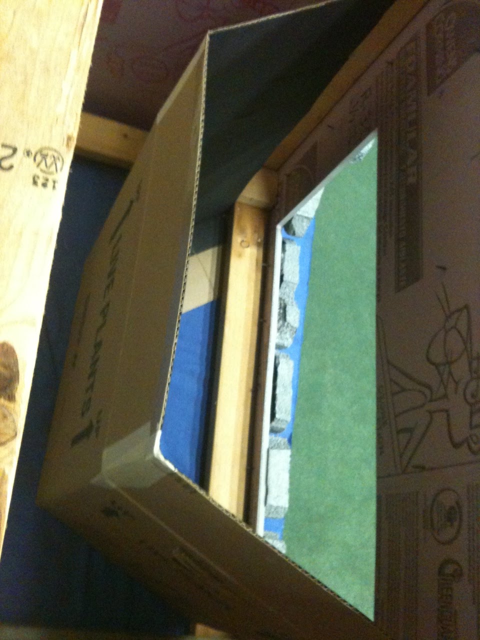 Creative Construction: How to make a prop fireplace