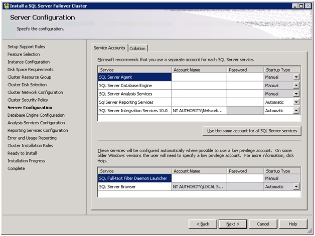 Manage-SQLServer: SQL Server 2008 Cluster Installation