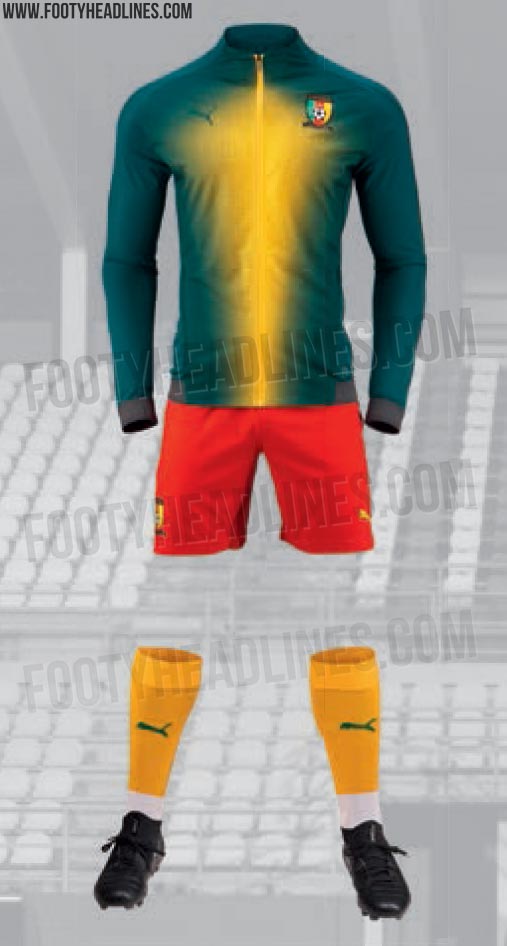 Cameroon 2018 Home Kit Revealed - Footy Headlines