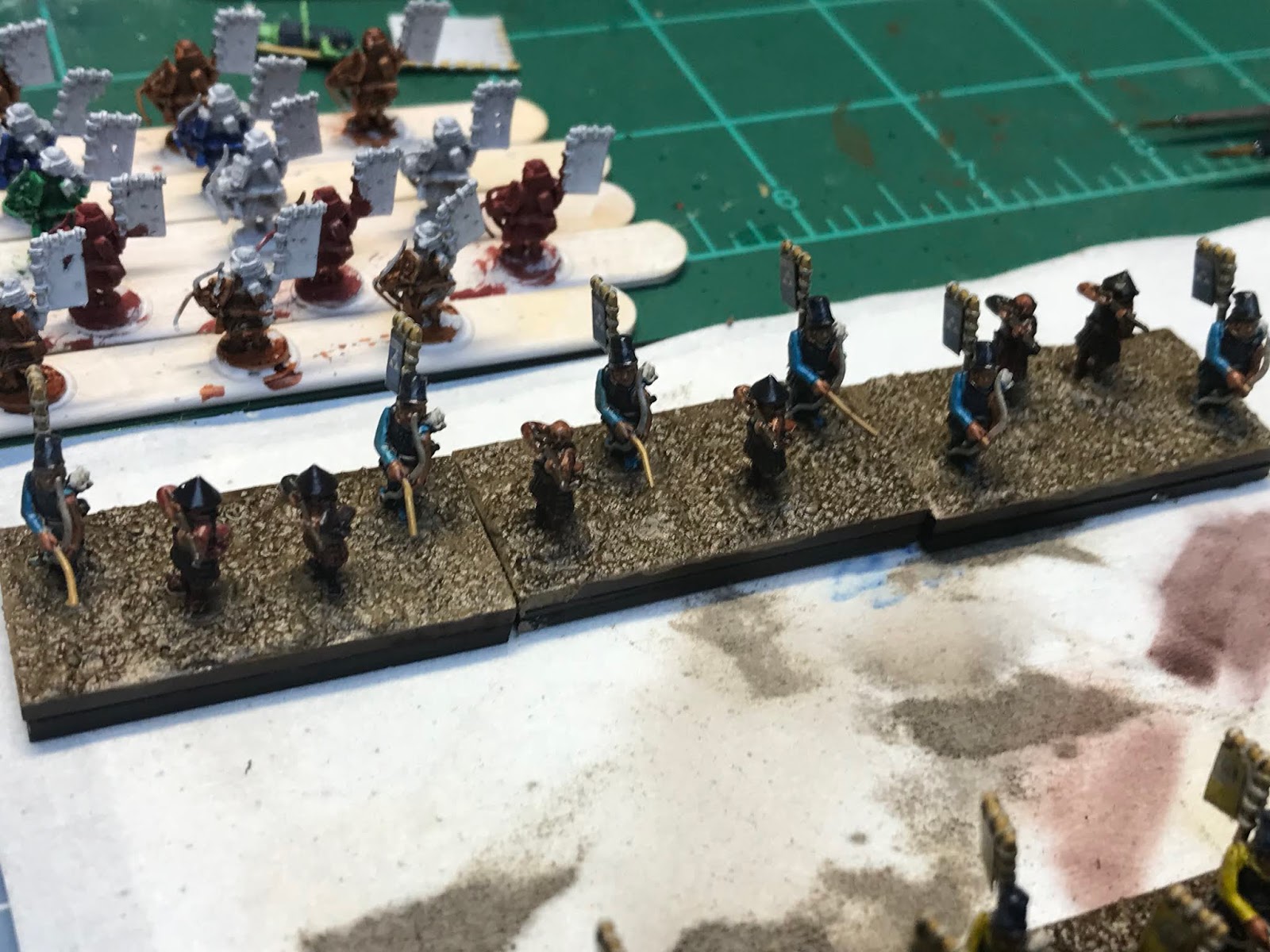 The mountain of lead and gamer's A.D.D.: 10mm Samurai