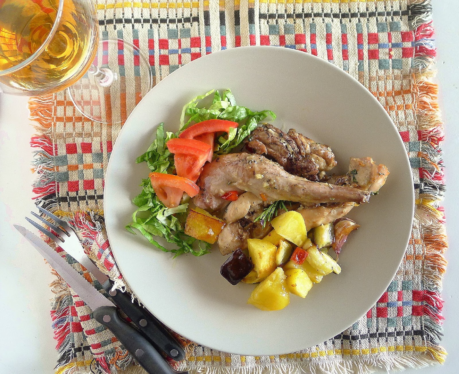 MY KITCHEN IN SPAIN: SHEET PAN " AL AJILLO"