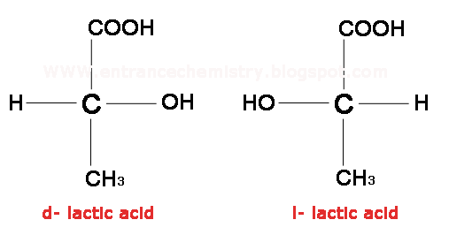 Optical Isomers Example: lactic acid | Mastering Chemistry Help
