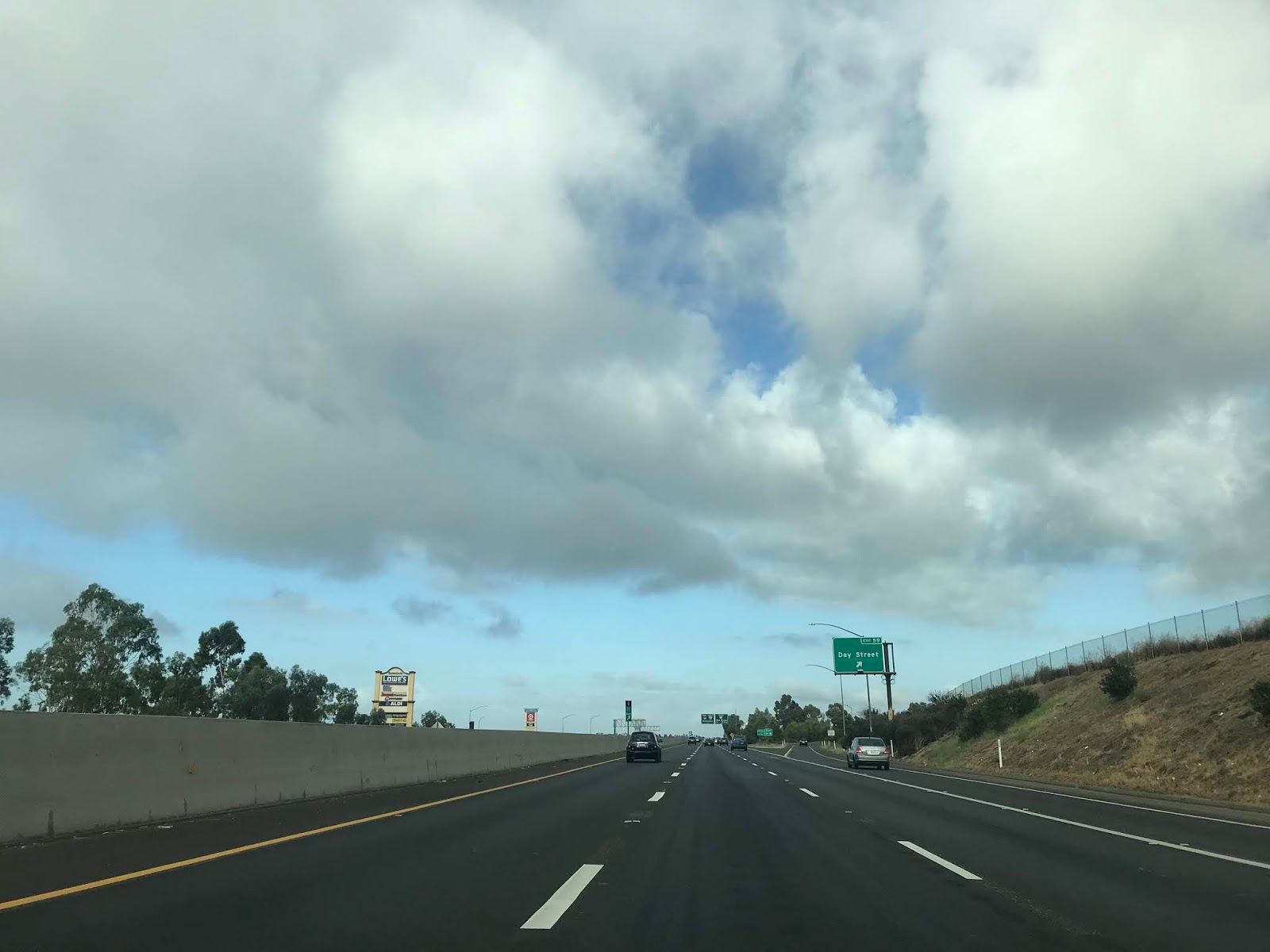 California State Route 60/Former US Route 60/70 through the Moreno ...