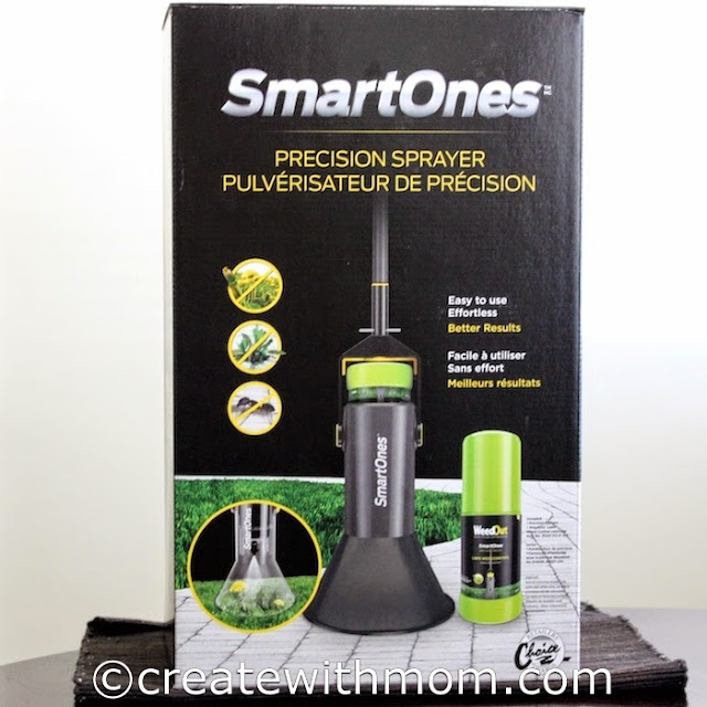 Create With Mom: SmartOnes Precision Sprayer to Keep Out Weeds and Ants