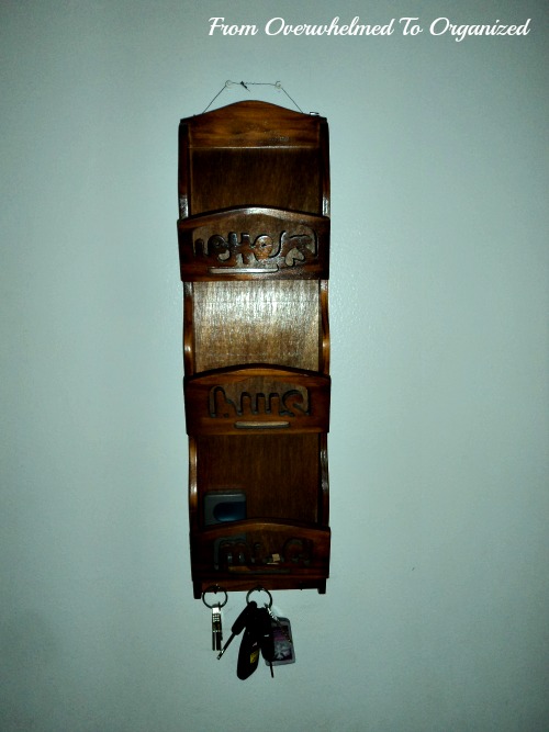 Organizing Your Entry: Keys | From Overwhelmed to Organized: Organizing ...