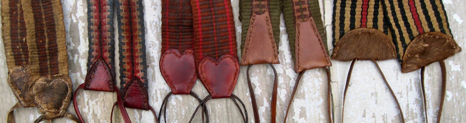 Ewing's Creek Pouches and Accoutrements: More Powder Horn Straps